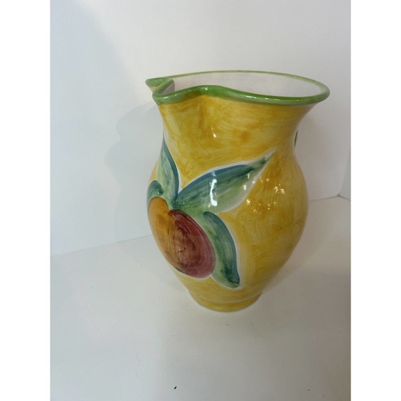 Vietri Solimene | Dining | Solimene Vietri Ceramic Pitcher Made In ...